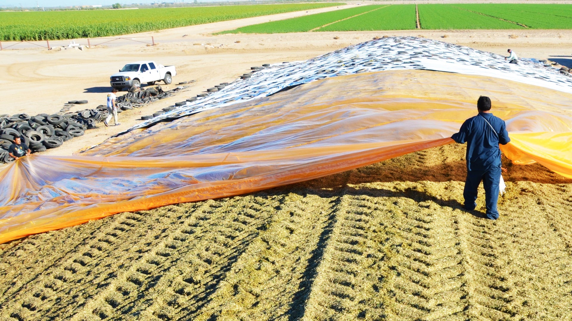 Silostop Orange (High Oxygen Barrier Silage Film) – Silostop Agri